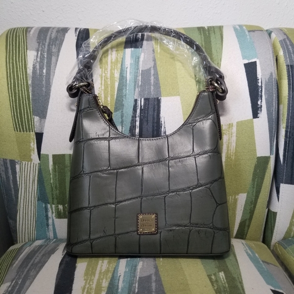 Dooney & Bourke | Bags | Dooney Bourke Denison Bryce Hobo Shoulder Bag ...